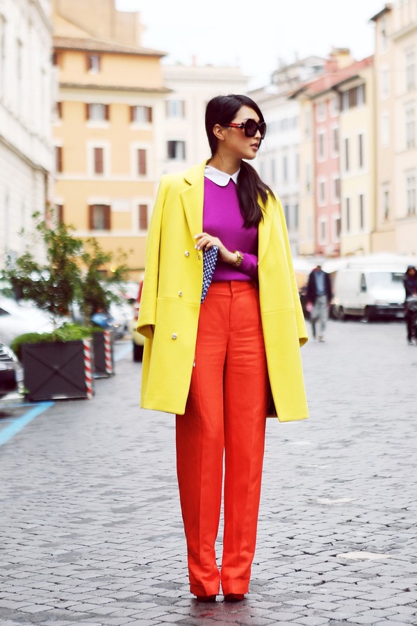 Amarelo e roxo - 5 dicas para a combinação da estação - Pátio Hype