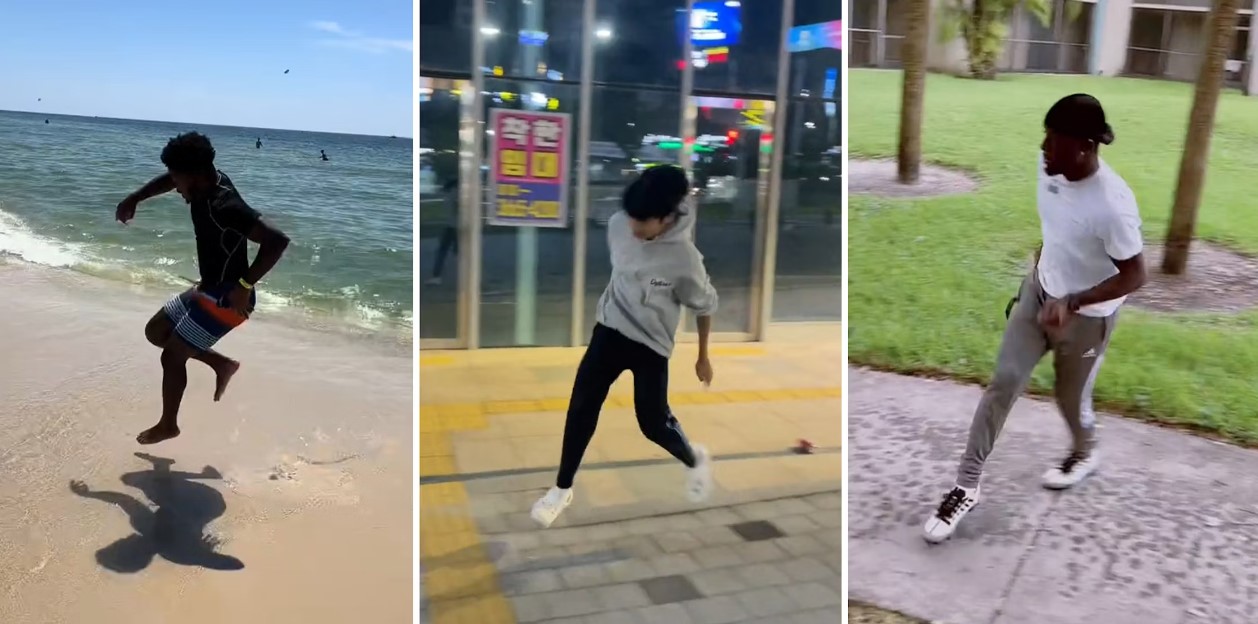 Jubi Slide, o novo viral do Tik Tok que faz a pessoa "voar" - Pátio Hype