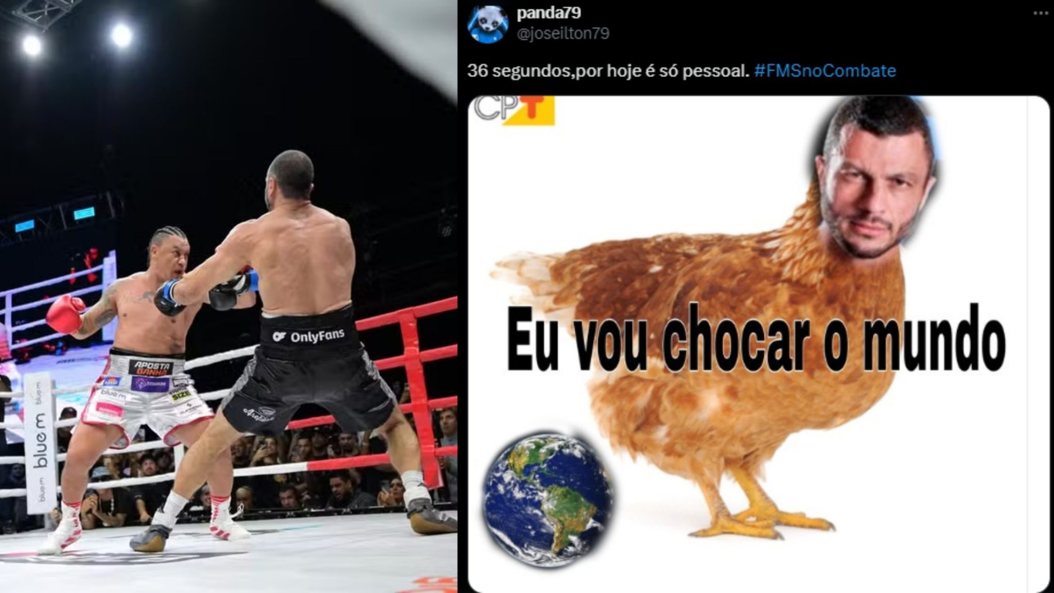 Luta de Popó e Bambam vira meme nas redes sociais - Pátio Hype