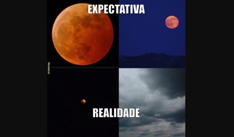 Veja os melhores memes do eclipse da lua - Pátio Hype